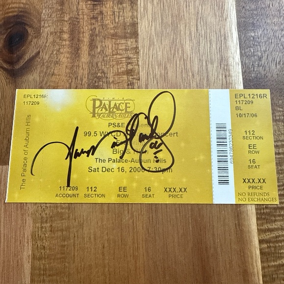 Other | Jason Michael Carroll Country Music Singer Autographed Hand ...